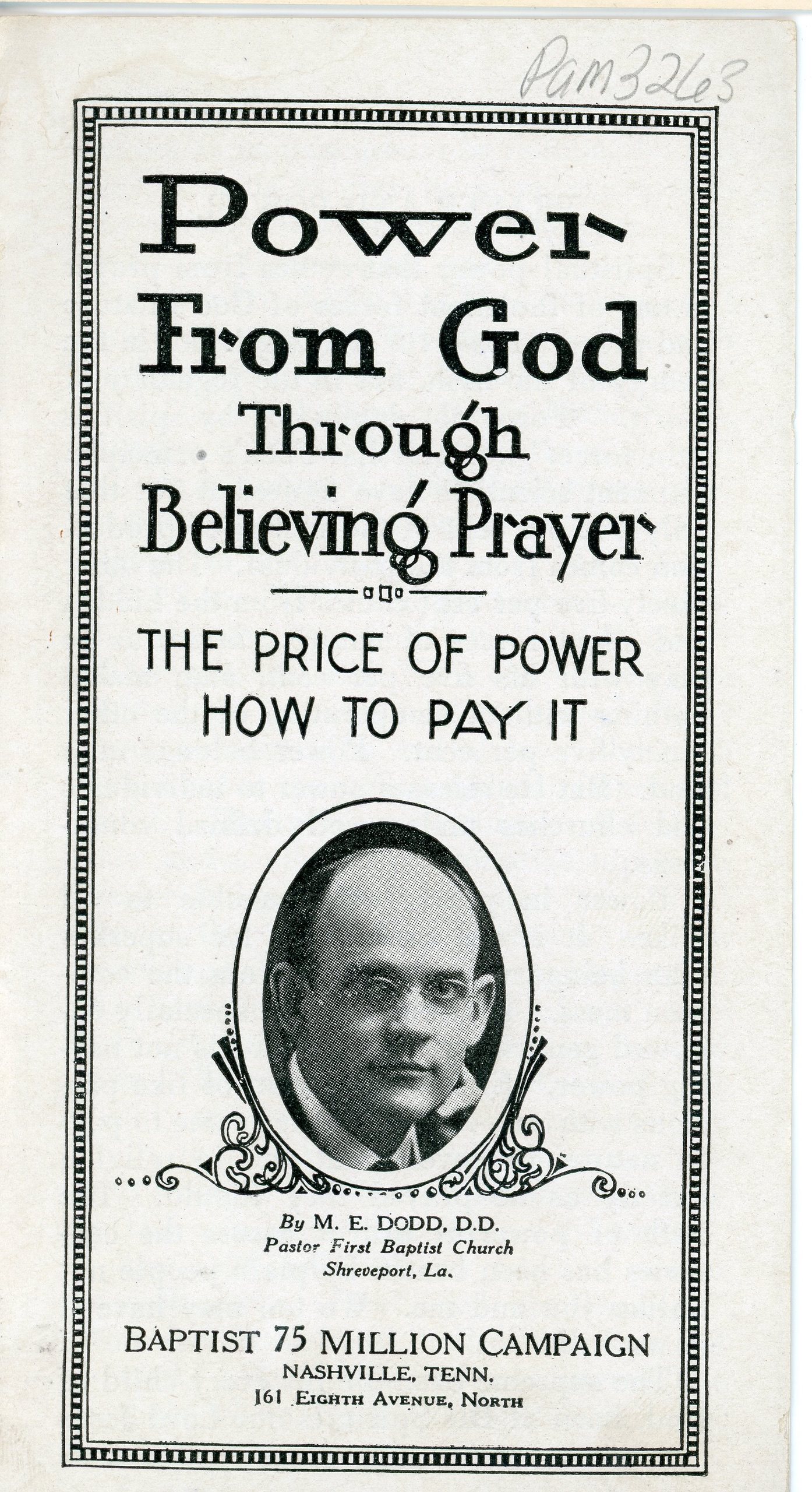 Cooperative Program Promotional Material - Southern Baptist Historical ...