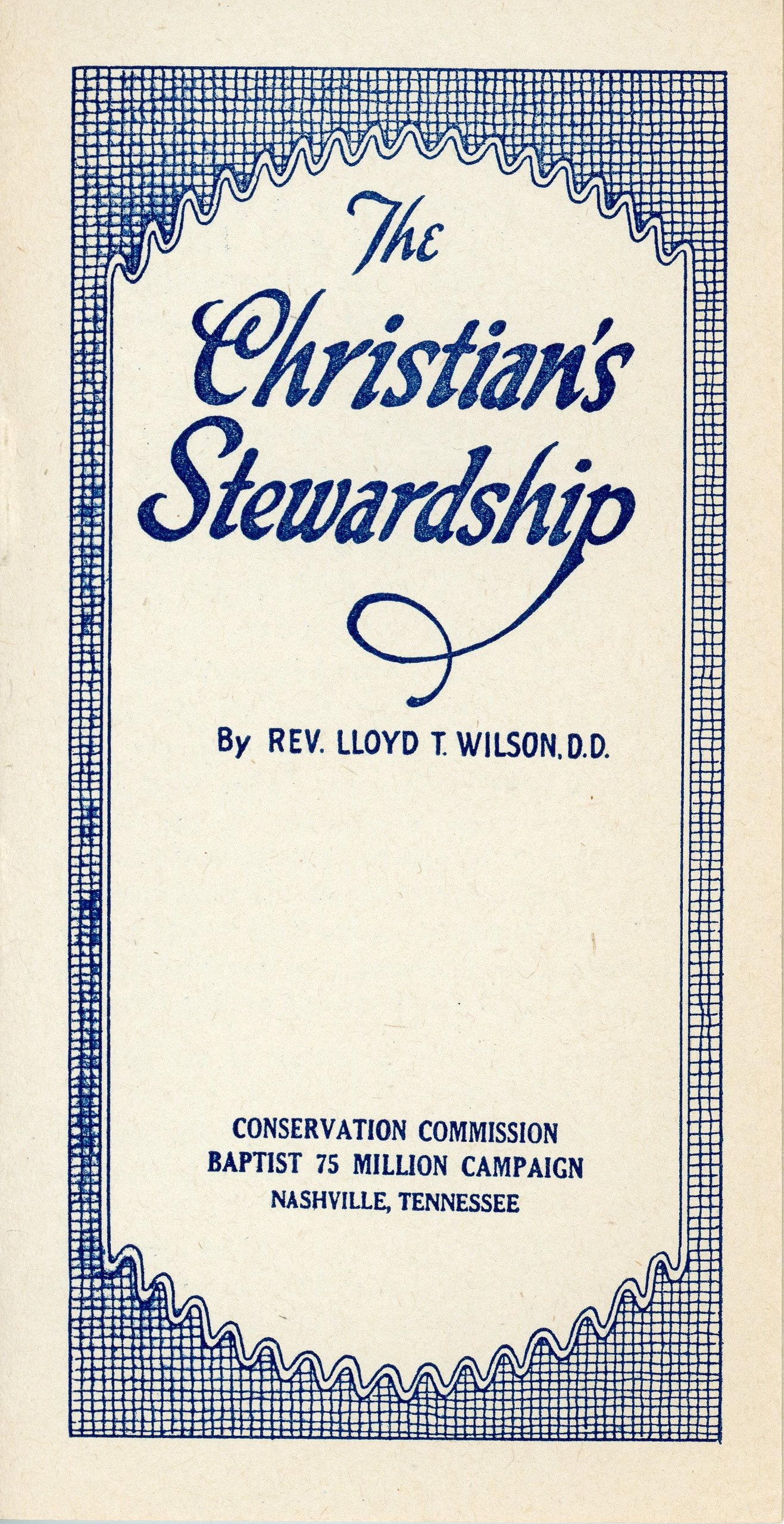 Cooperative Program Promotional Material - Southern Baptist Historical ...
